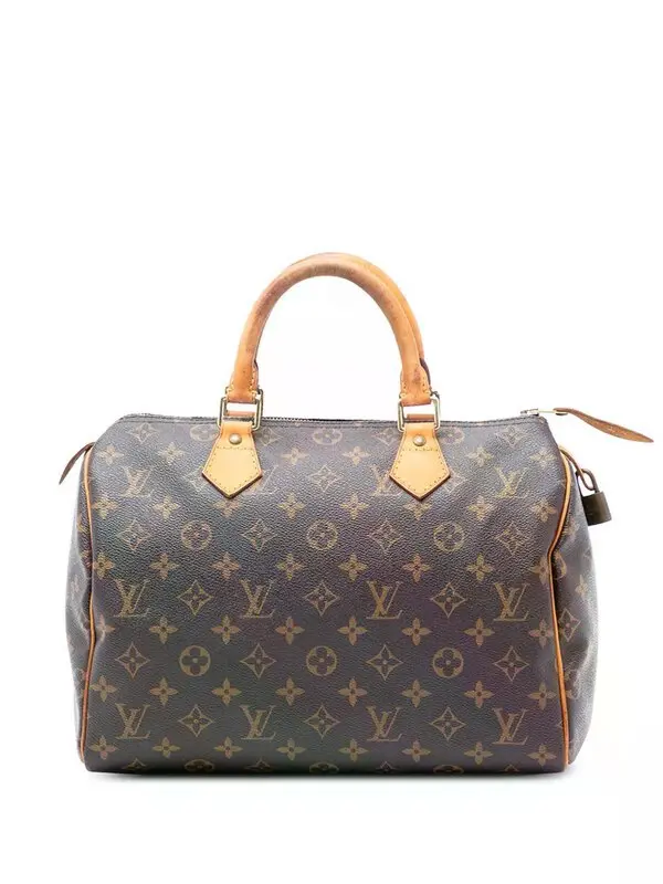 LOUIS VUITTON 2011 Monogram Speedy 30 Boston Bag - Brown