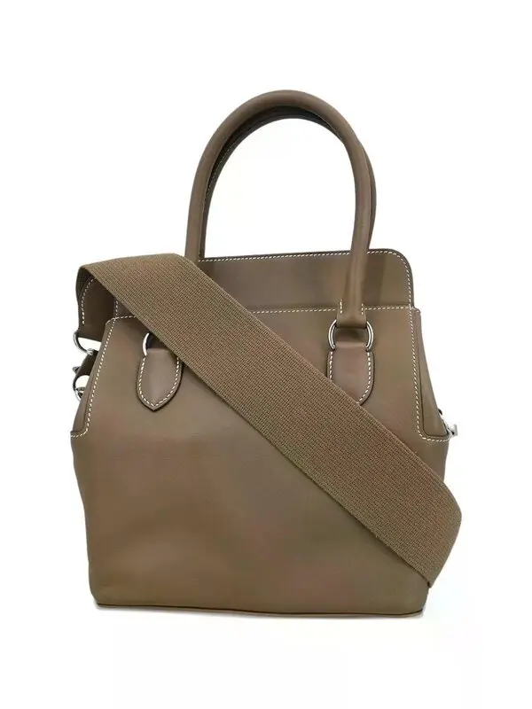 Hermès 2014 26 Toolbox Handbag - Brown