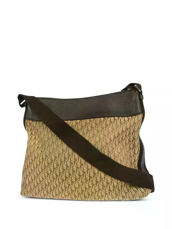 Dior 2006 Street Chic Patterned Shoulder Bag - Neutrals