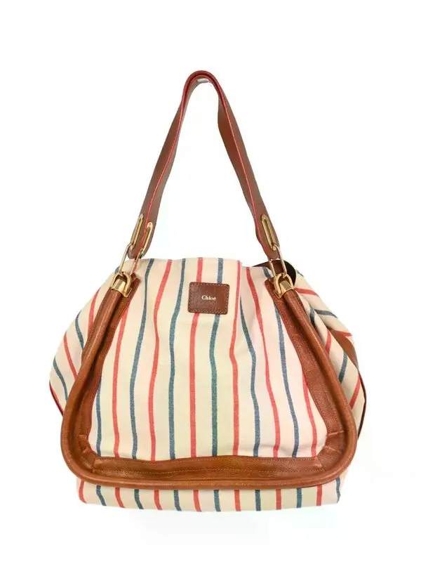 Chloé 2009 Paraty Tote Bag - White