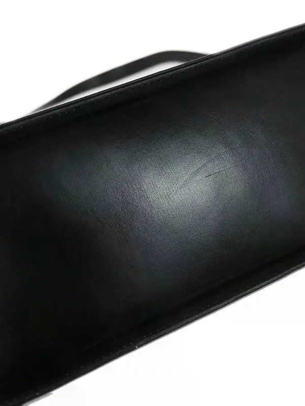 FERRAGAMO 1990s Gancini Leather Shoulder Bag