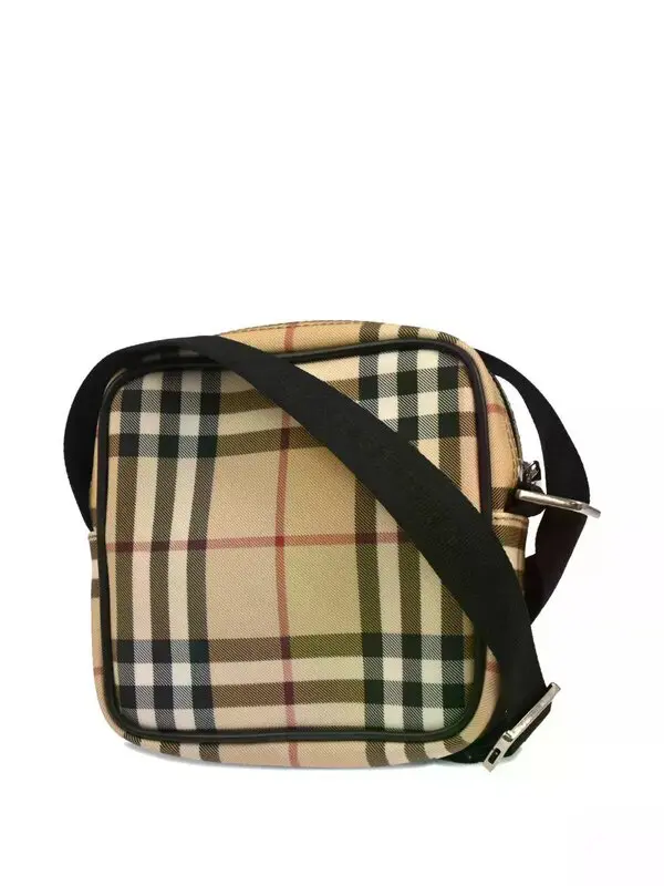 Burberry 1990s Check-pattern Shoulder Bag