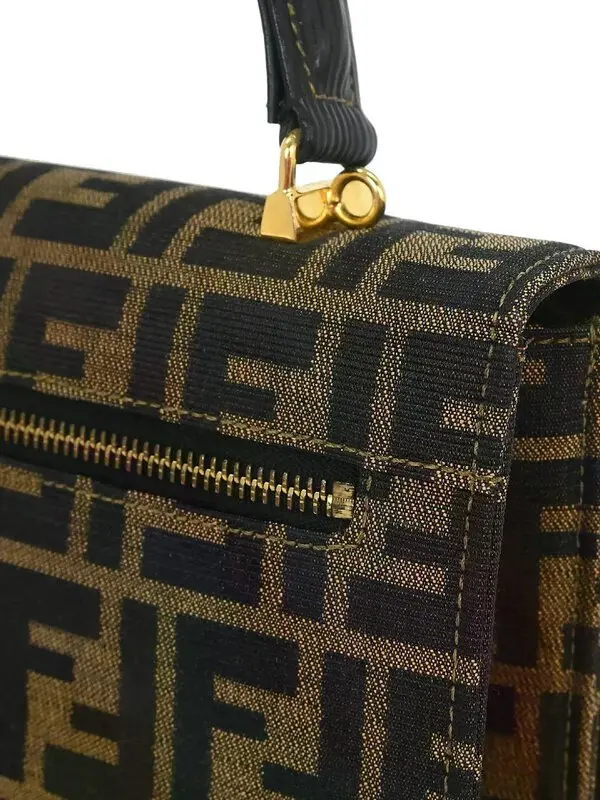 Fendi 1990-2000s Zucca Handbag