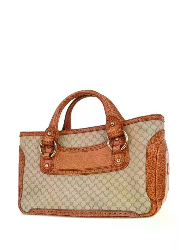 Celine Macadam Boogie Handbag - Brown