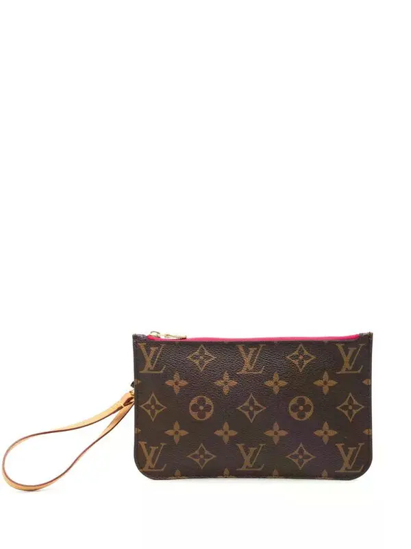 LOUIS VUITTON 2016 Monogram Neverfull Pm Pouch