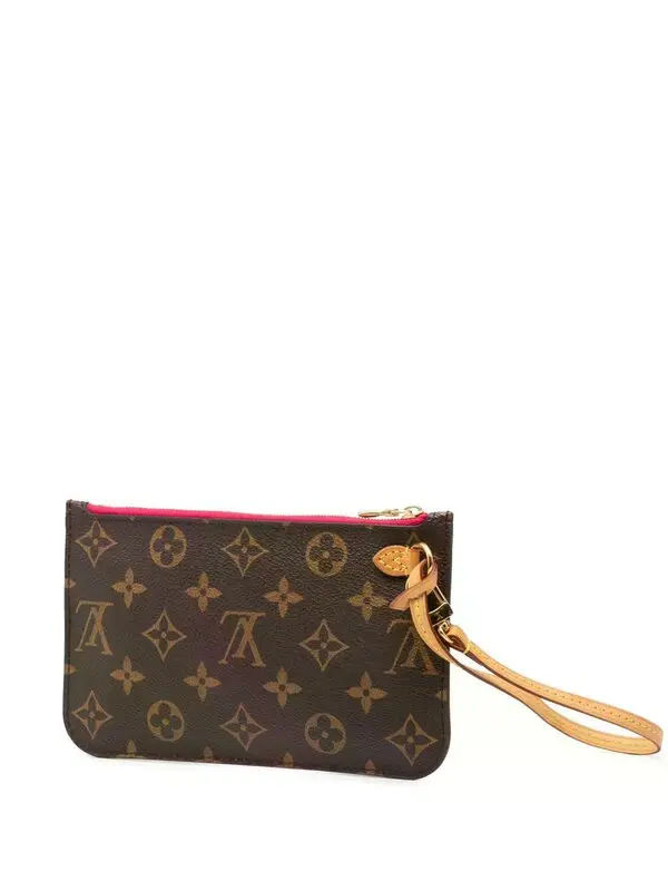 LOUIS VUITTON 2016 Monogram Neverfull Pm Pouch