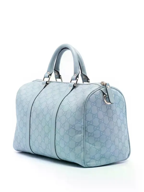 Gucci 2016-2026 Medium S Sima Joy Boston Bag - Blue
