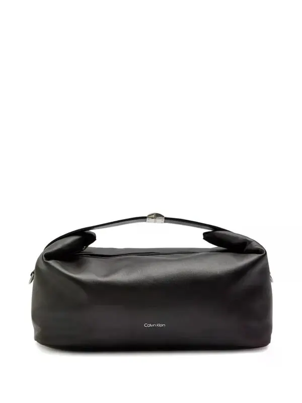 Calvin Klein Andy Leather Handbag - Black