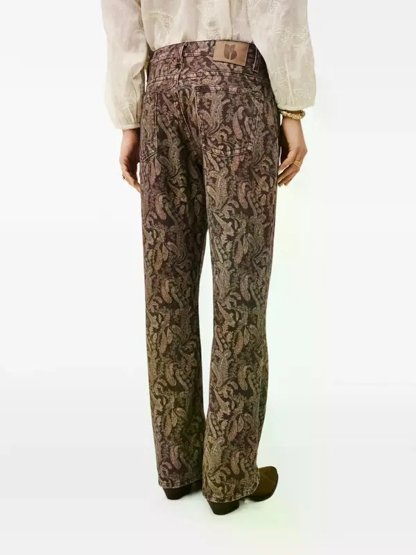 Ba&sh Tooty Paisley-pattern Jeans