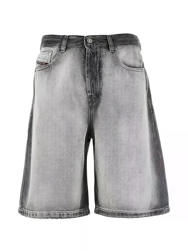 DIESEL Five-pockets Denim Bermuda Shorts