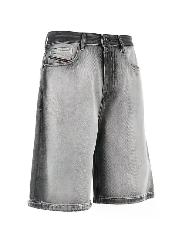 DIESEL Five-pockets Denim Bermuda Shorts