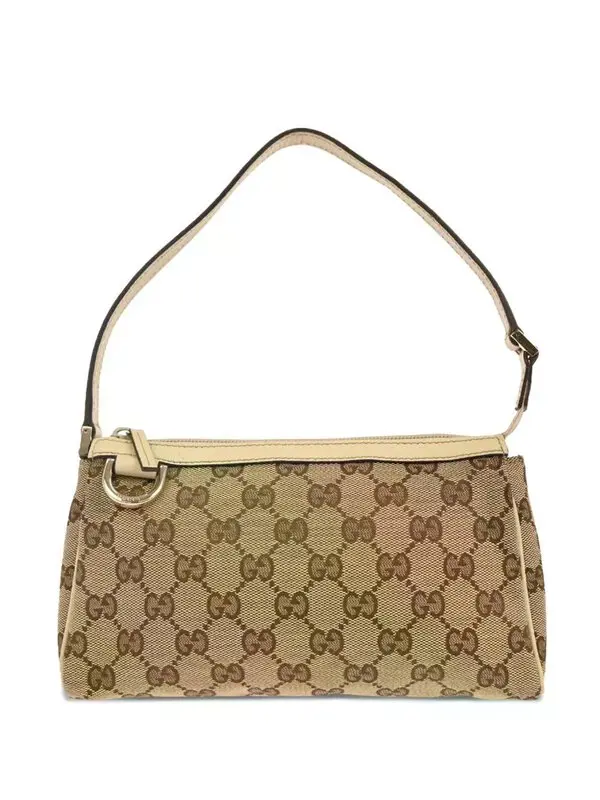 Gucci 1990-2000s Gg Canvas Tote Bag - Neutrals