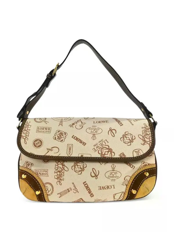 Loewe 2006 Printed Tote Bag - Neutrals