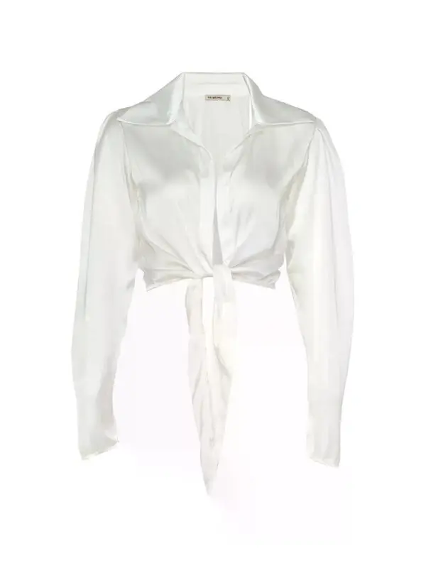 PARAMIDONNA Pearl Beach Shirt - White