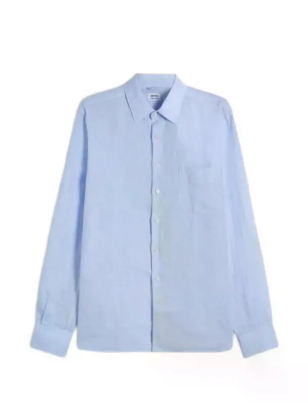 Aspesi Sedici Linen Shirt - Blue