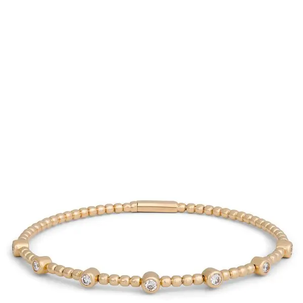Benbridge Flexy Diamond Bangle, 14k Yellow Gold,|bg2310 - Yg