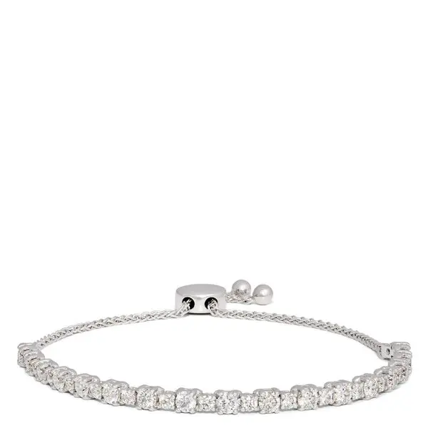 Benbridge Bolo Diamond Tennis Bracelet, 14k White Gold,|bb015714kwii1i2-bb - Wg