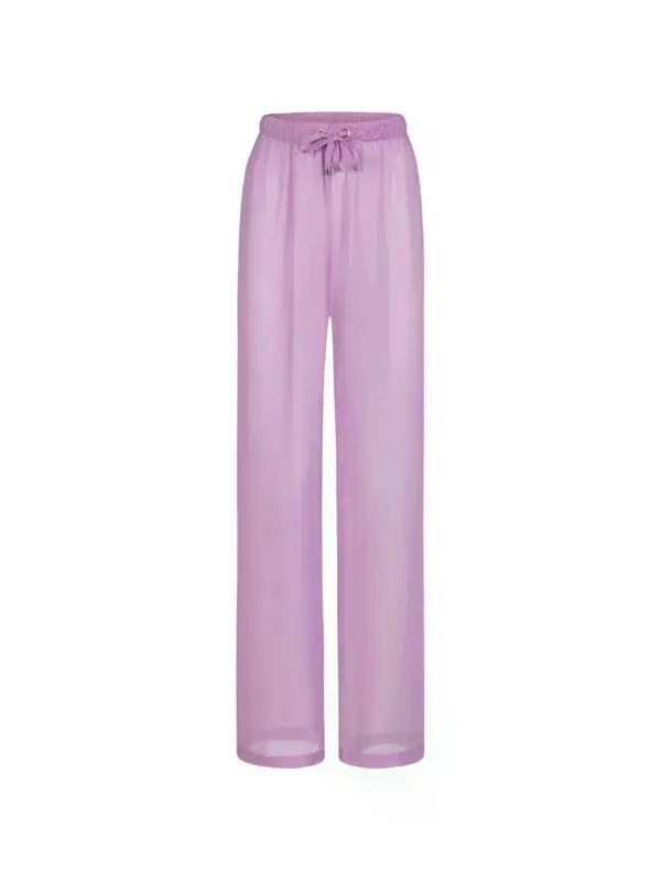PARAMIDONNA Aurora Drawstring Beach Trousers - Purple
