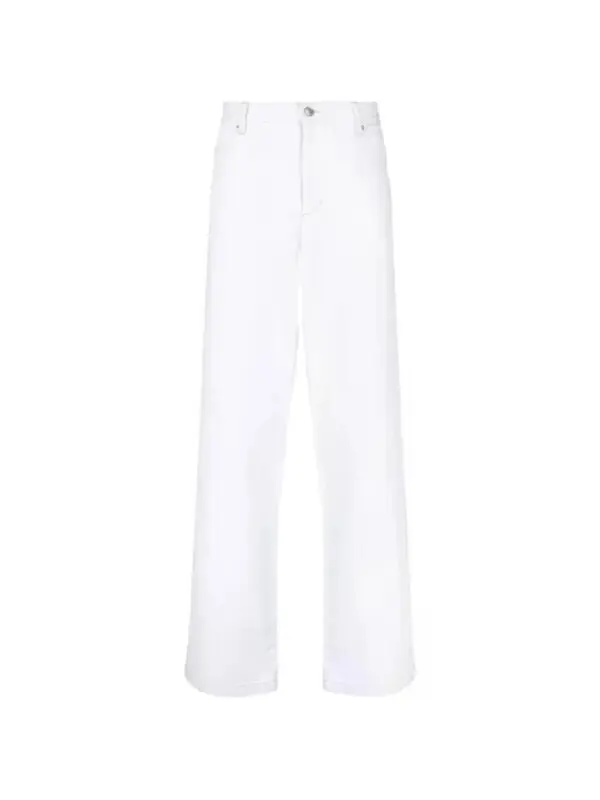 MARANT Jorje Cotton Jeans - White