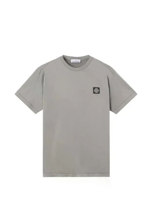 Stone Island Patch T-shirt - Grey