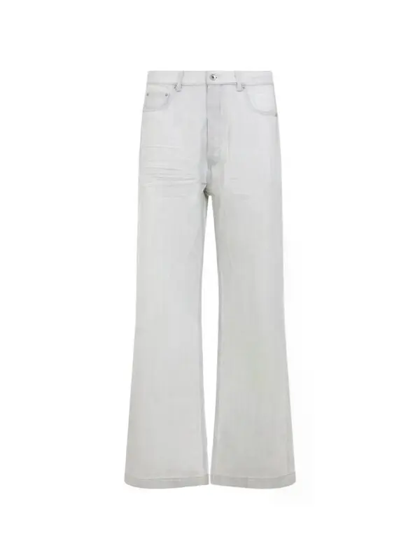 Rick Owens Pocket Cotton Jeans - Grey