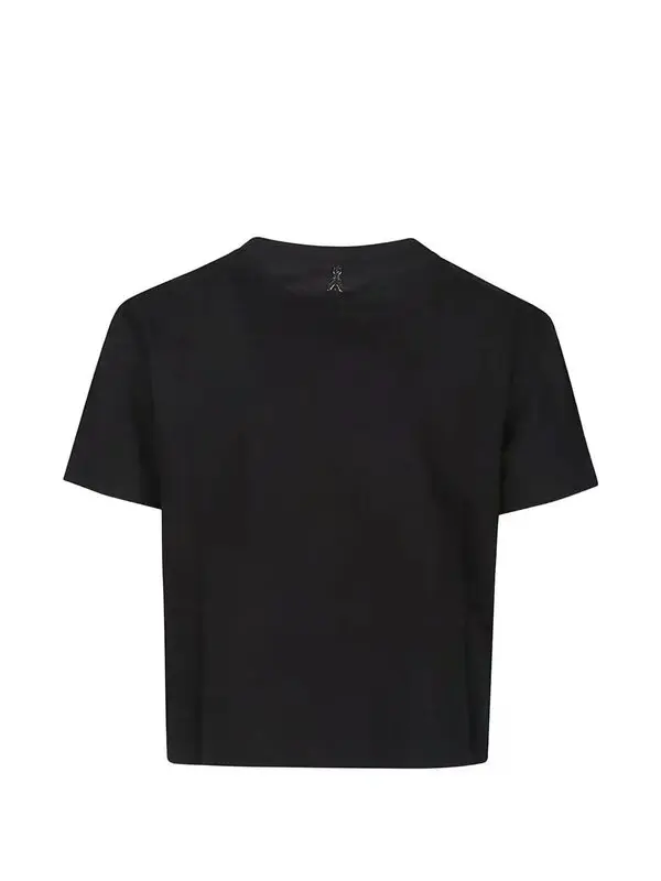 Patrizia Pepe Eyelet-embellished T-shirt