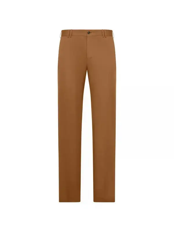 PT TORINO Button-up Trousers - Brown