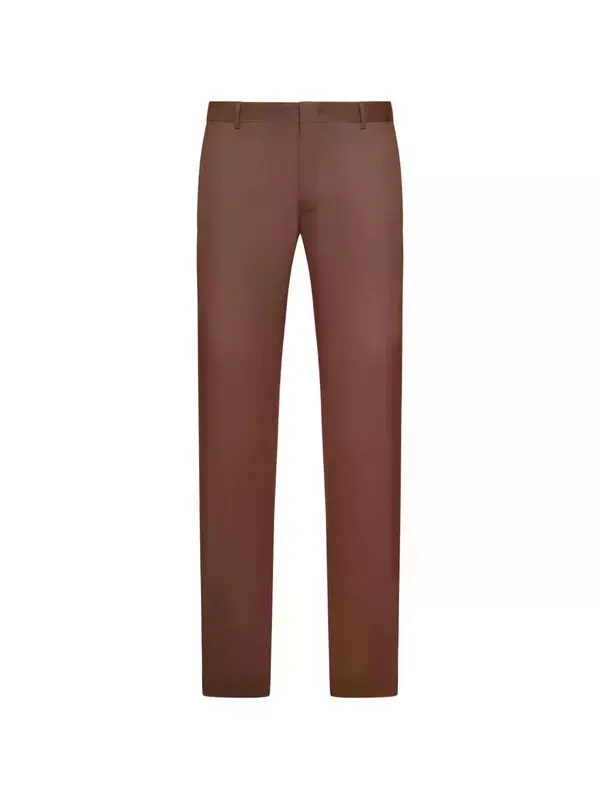 PT TORINO Belt-loop Trousers - Brown
