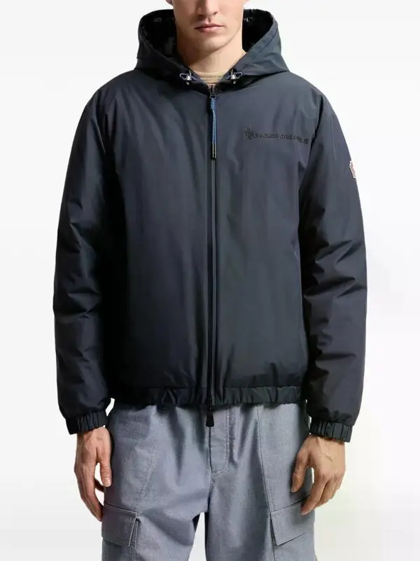 Moncler Berguns Reversible Hooded Jacket - Blue