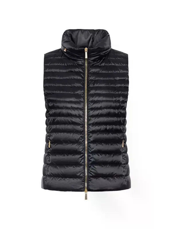 MOORER Zip-up Gilet