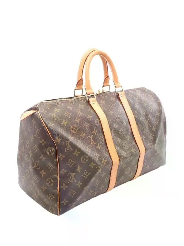 LOUIS VUITTON 2002 Monogram Keepall 45 Travel Bag