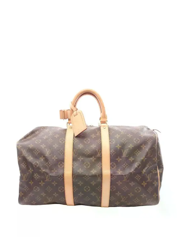 LOUIS VUITTON 2003 Monogram Keepall 45 Travel Bag