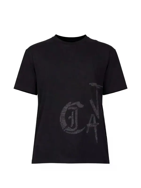 Just Cavalli Letter Graphic T-shirt - Black