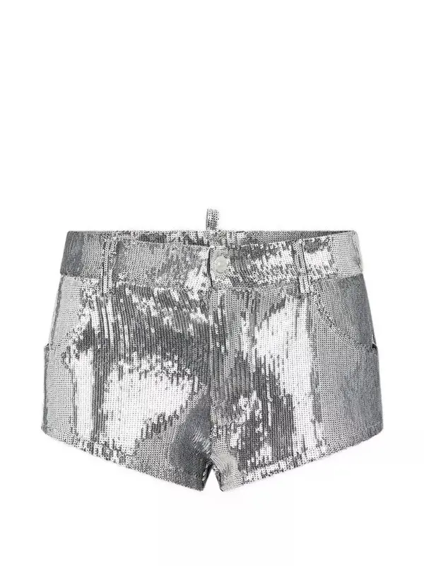 Dsquared2 Shimmer Embellished Shorts