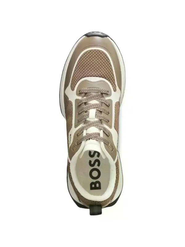 BOSS Mesh Panel Sneakers