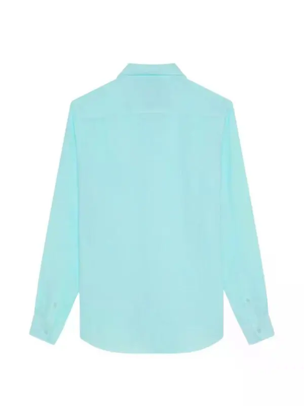 Vilebrequin Button-up Linen Shirt - Blue
