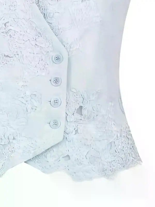 Ermanno Scervino Lace Halterneck Top