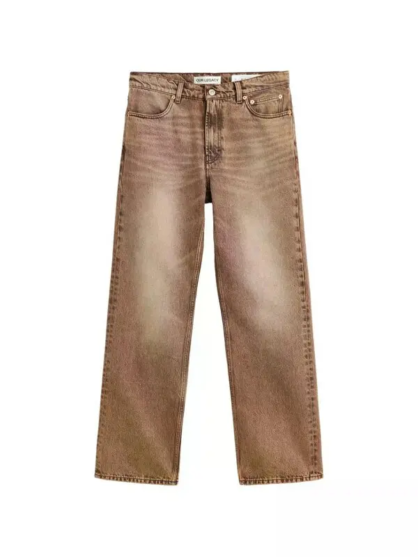 Our Legacy Carlson Washed Jeans - Brown