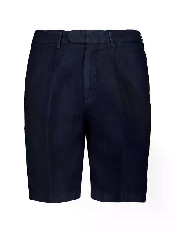 Boglioli Belt Loops Shorts - Blue