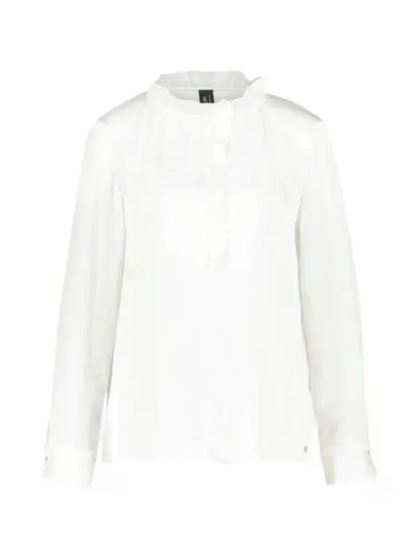MARCCAIN Ruffled Blouse - White