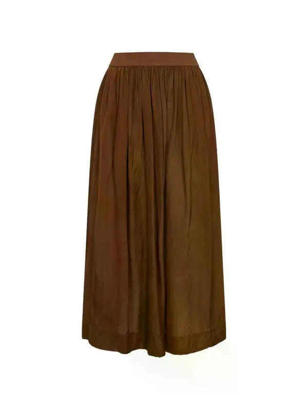 UMA WANG Gathered Skirt With Elasticated Waistband