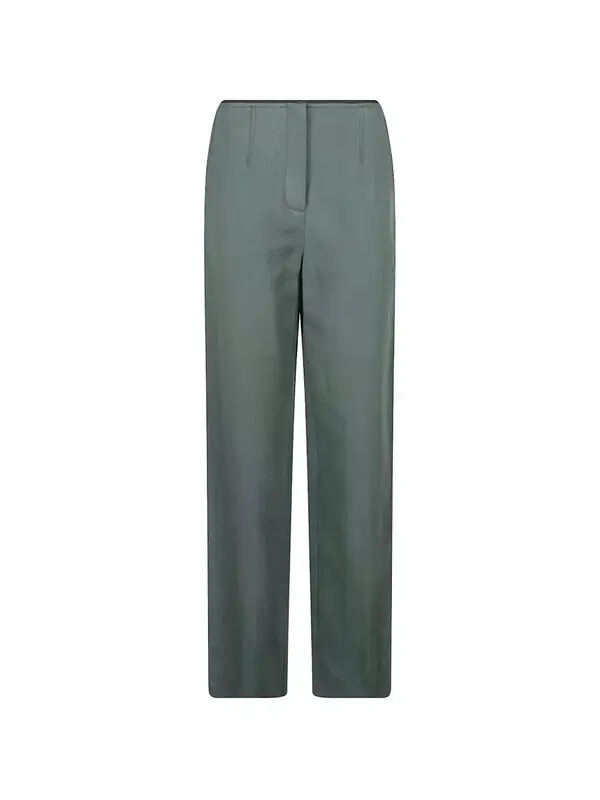 Patrizia Pepe Straight-leg Trousers - Green