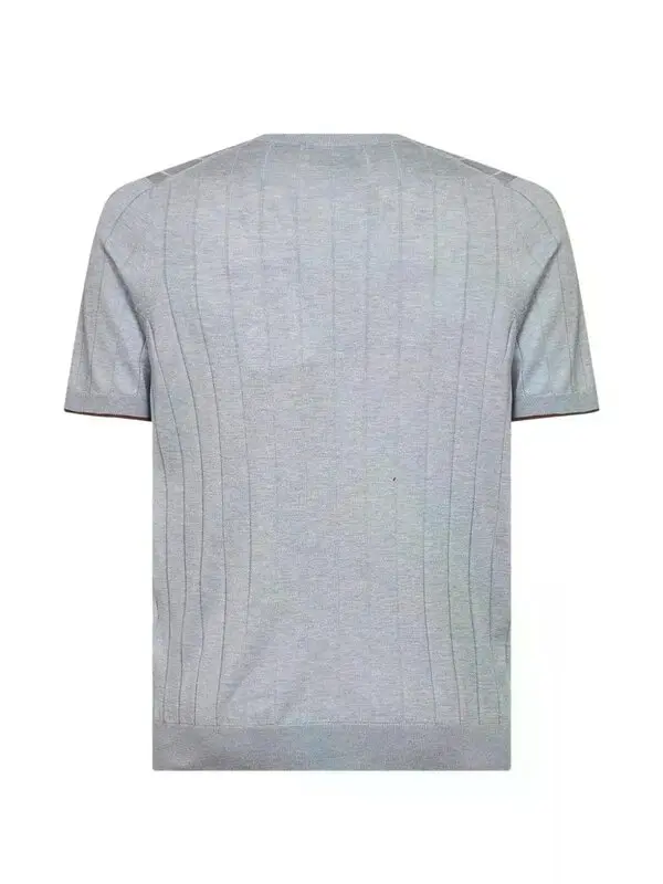 D4.0 Trim-ribbed T-shirt