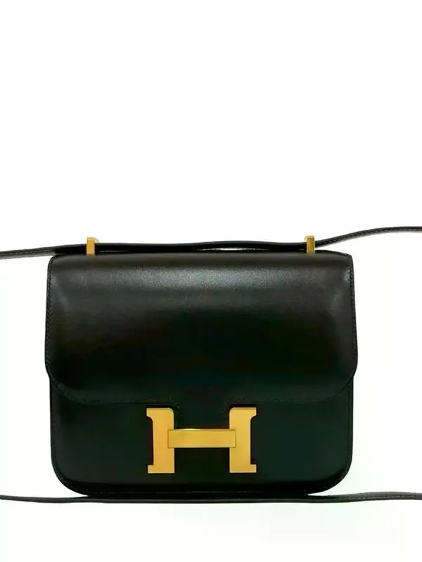 Hermès 2017 Mini Constance Iii 18 Crossbody Bag - Black
