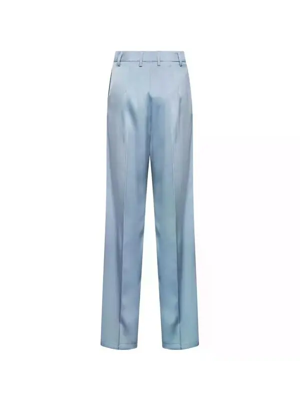 BLANCA VITA Satin Tailored Trousers