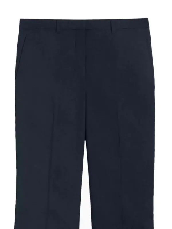 Theory Demitria Wool Flared Trousers