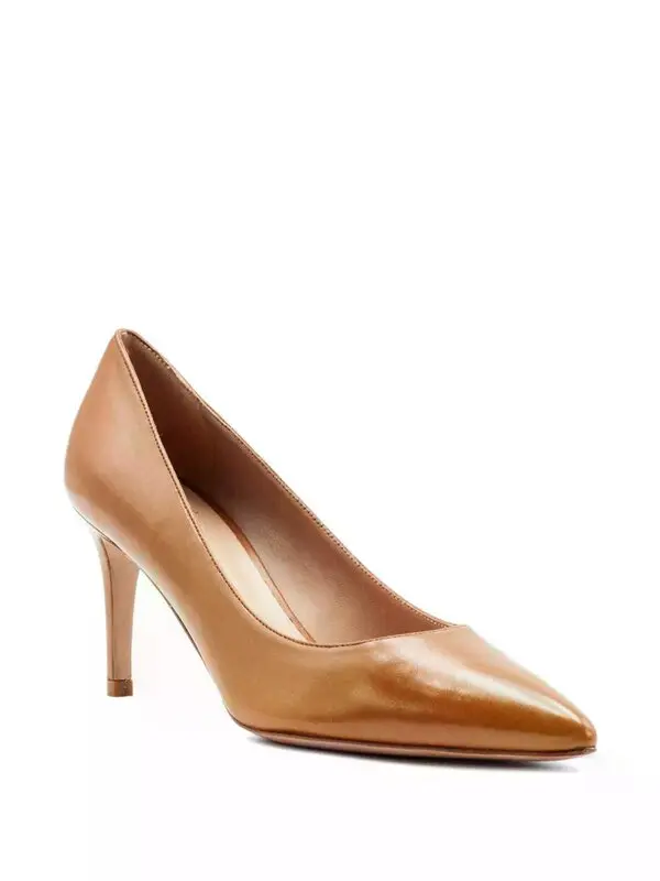 FESTA MILANO Pointed-toe Leather Pumps