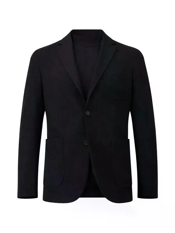 Incotex Front Pockets Button Blazer - Blue
