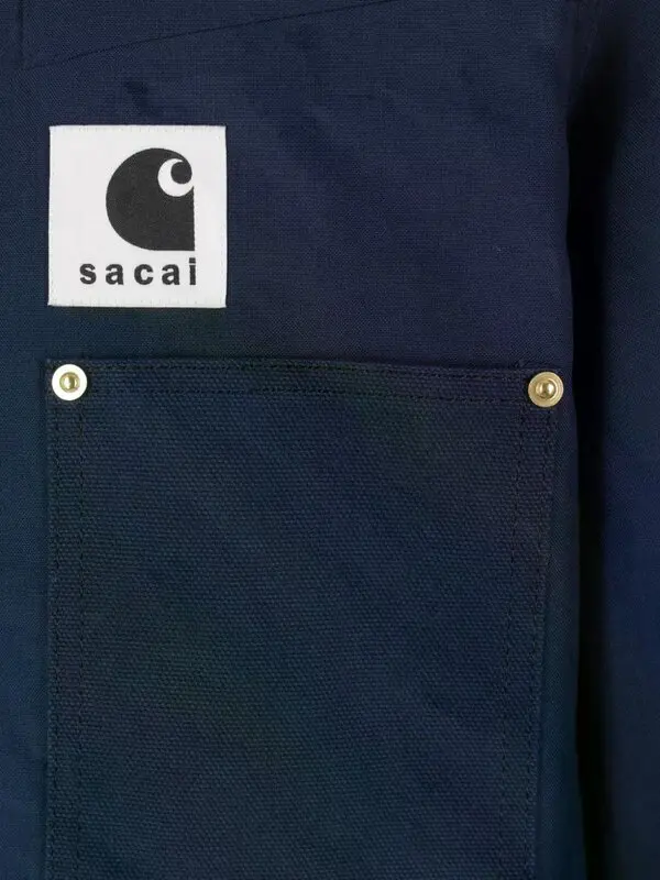 Sacai X Carhartt Wip Corduroy Collar Pocket Jacket