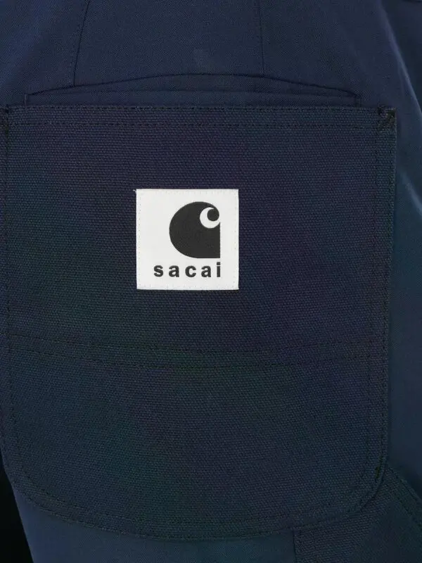 Sacai X Carhartt Wip Belt Loop Patch Trousers